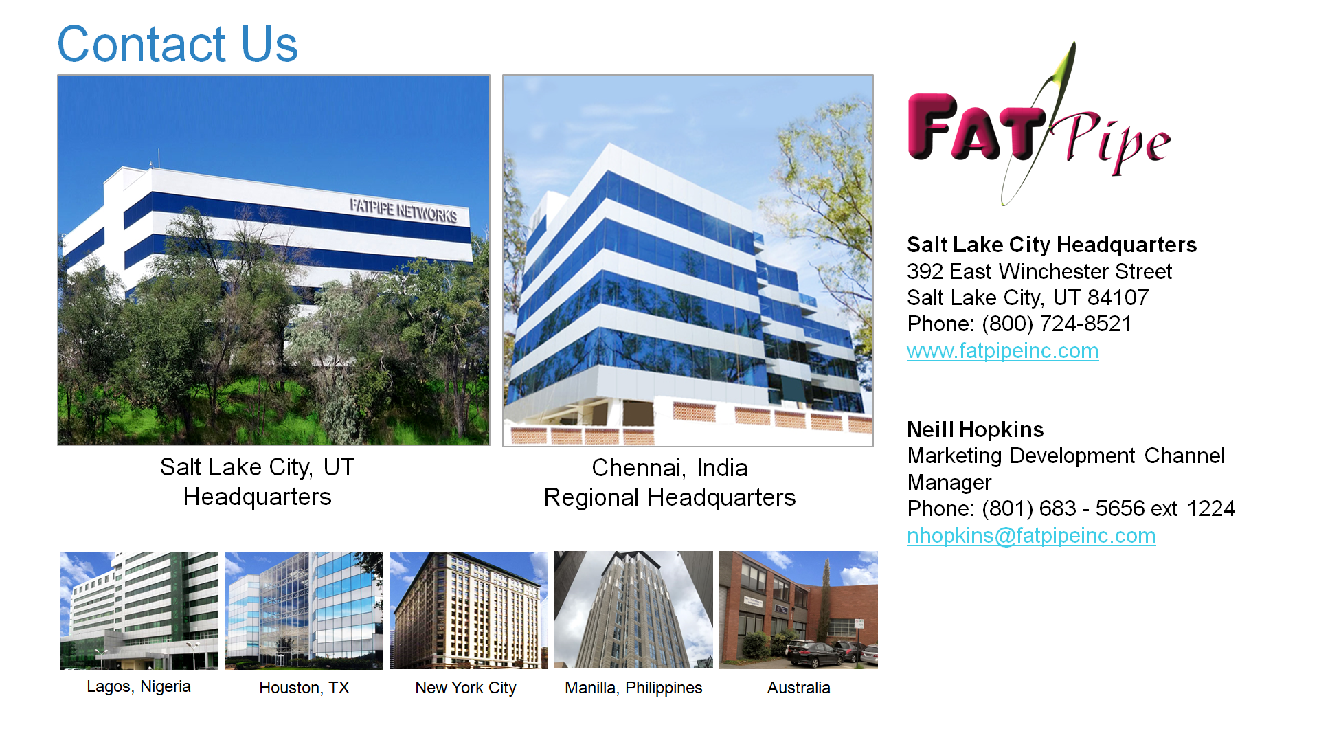 FatPipe Networks SD-WAN Presentation