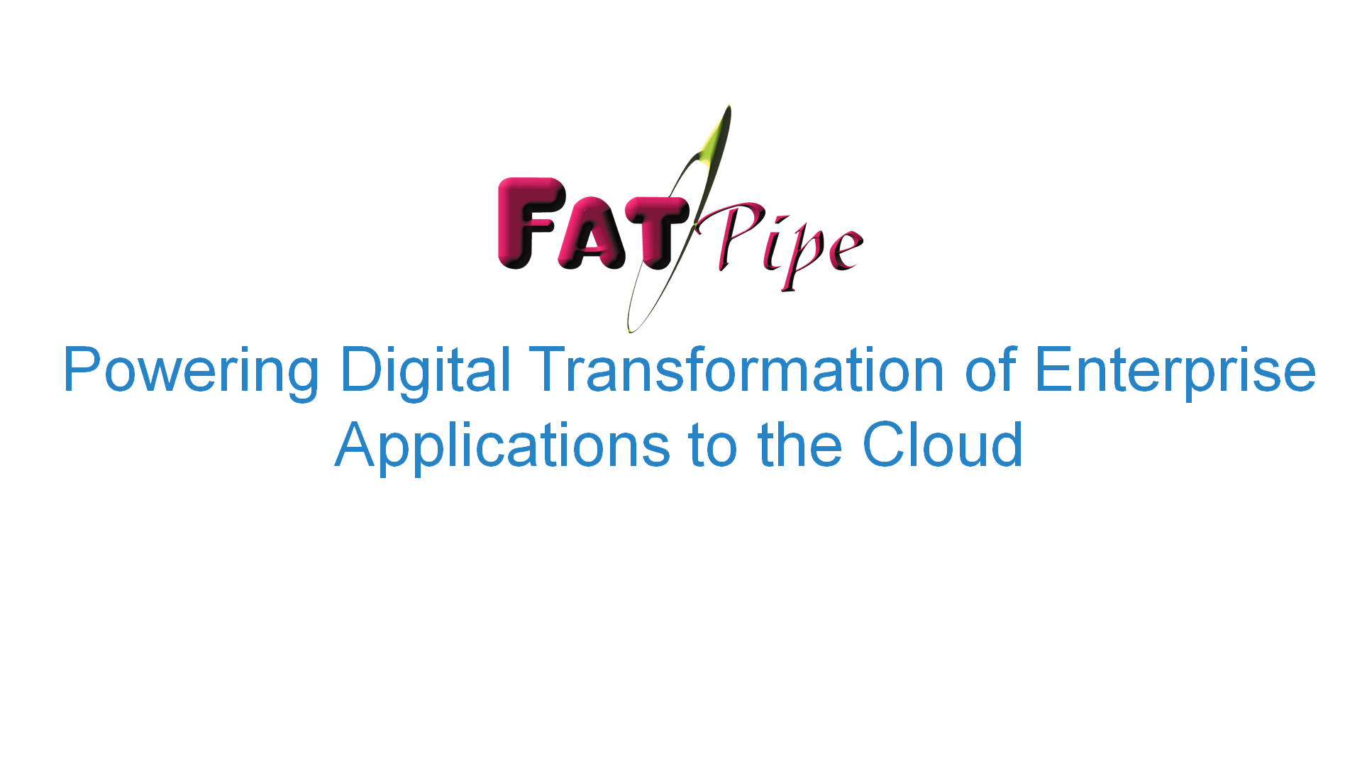 FatPipe Networks SD-WAN Presentation
